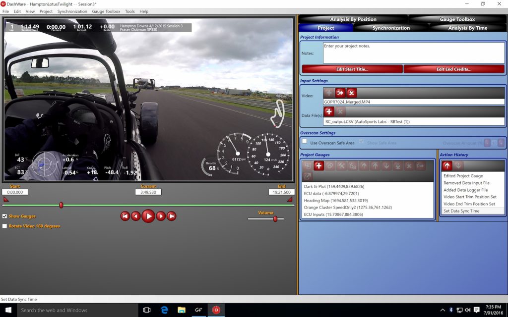 Racecapture Pro + Dashware = win - RowanHick.com