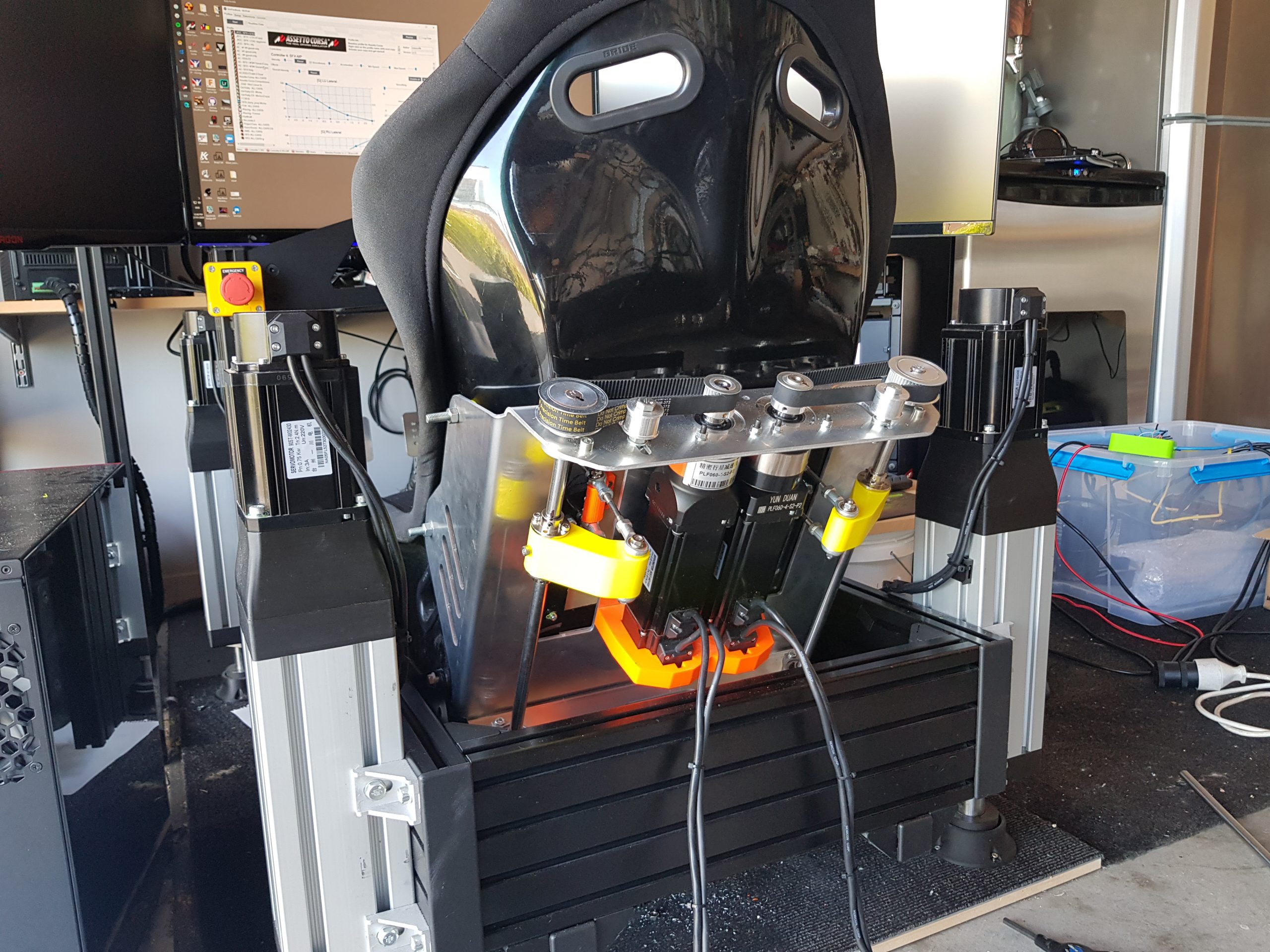 DIY G-Seat Prototype #3 - the power pack - RowanHick.com